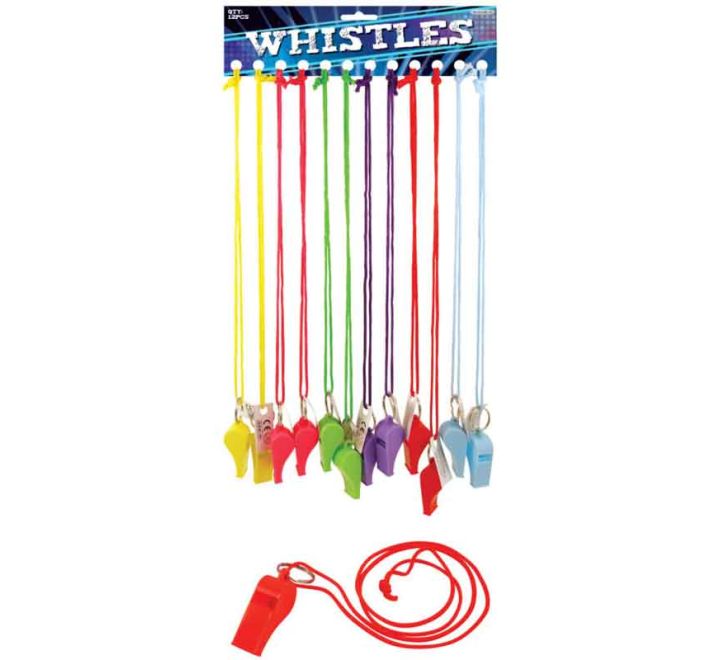5.5CM NEON WHISTLE WITH STRING – Sprinkle of Magic