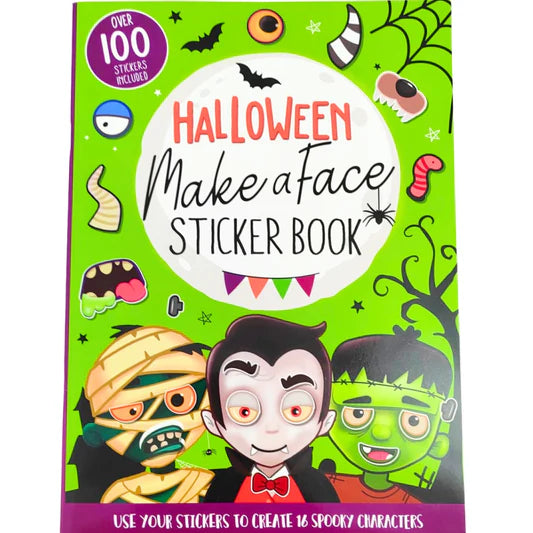 Halloween Make a Face Sticker Book – Sprinkle of Magic