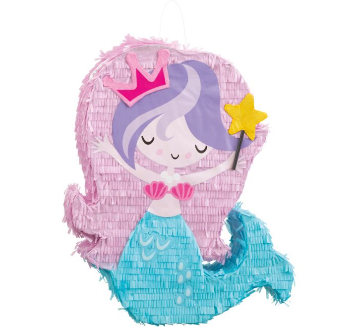 MERMAID SHAPED DRUM PINATA – Sprinkle of Magic
