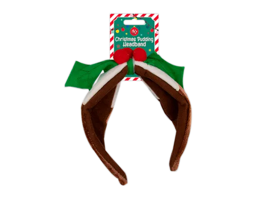Christmas Pudding Headband – Sprinkle of Magic