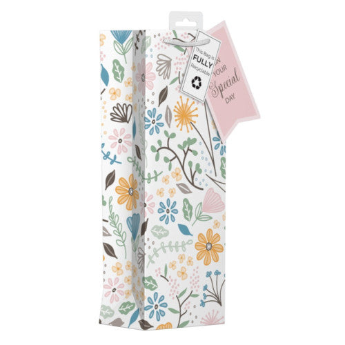 Floral Gift Bottle Bag – Sprinkle of Magic