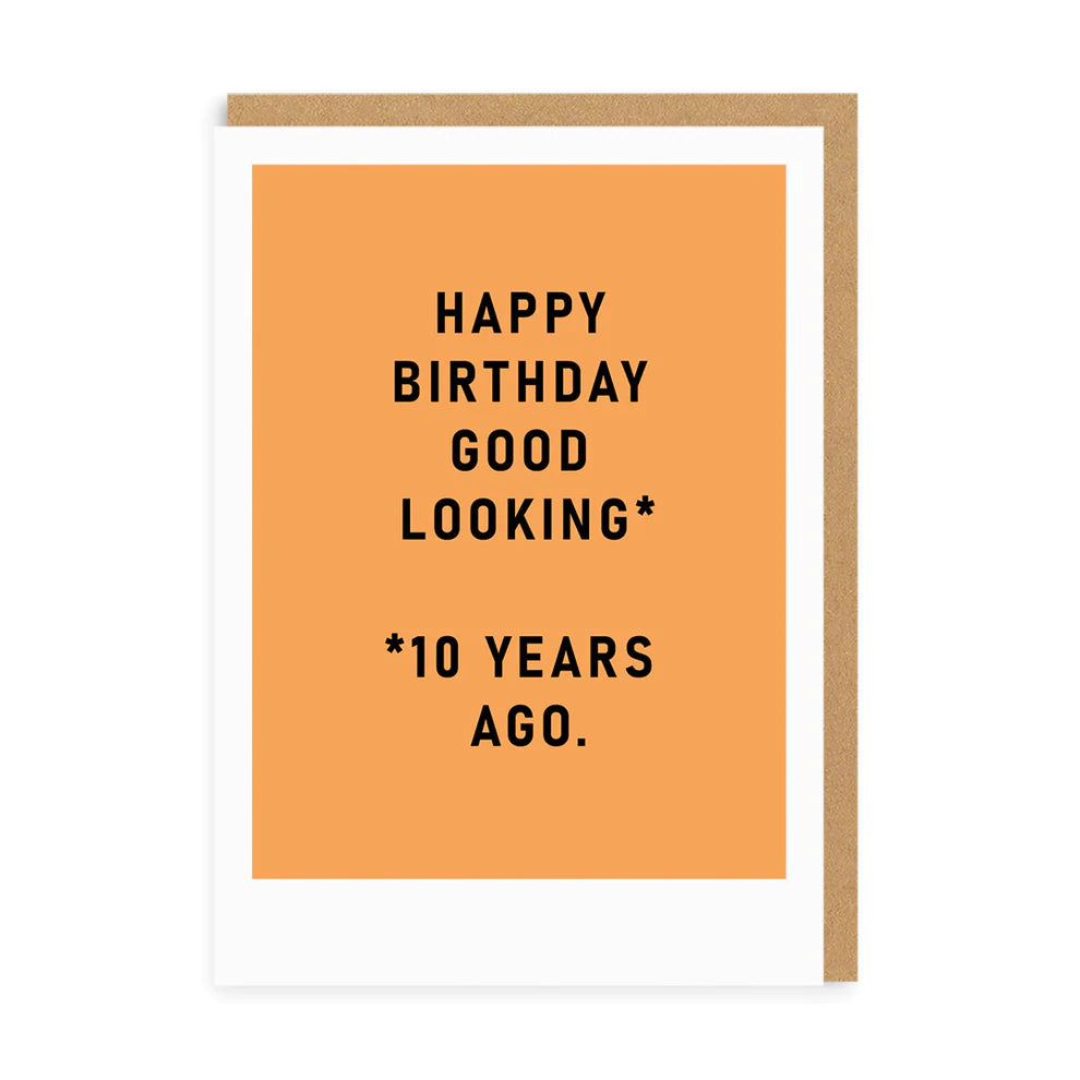 Good Looking Happy Birthday Card – Sprinkle of Magic