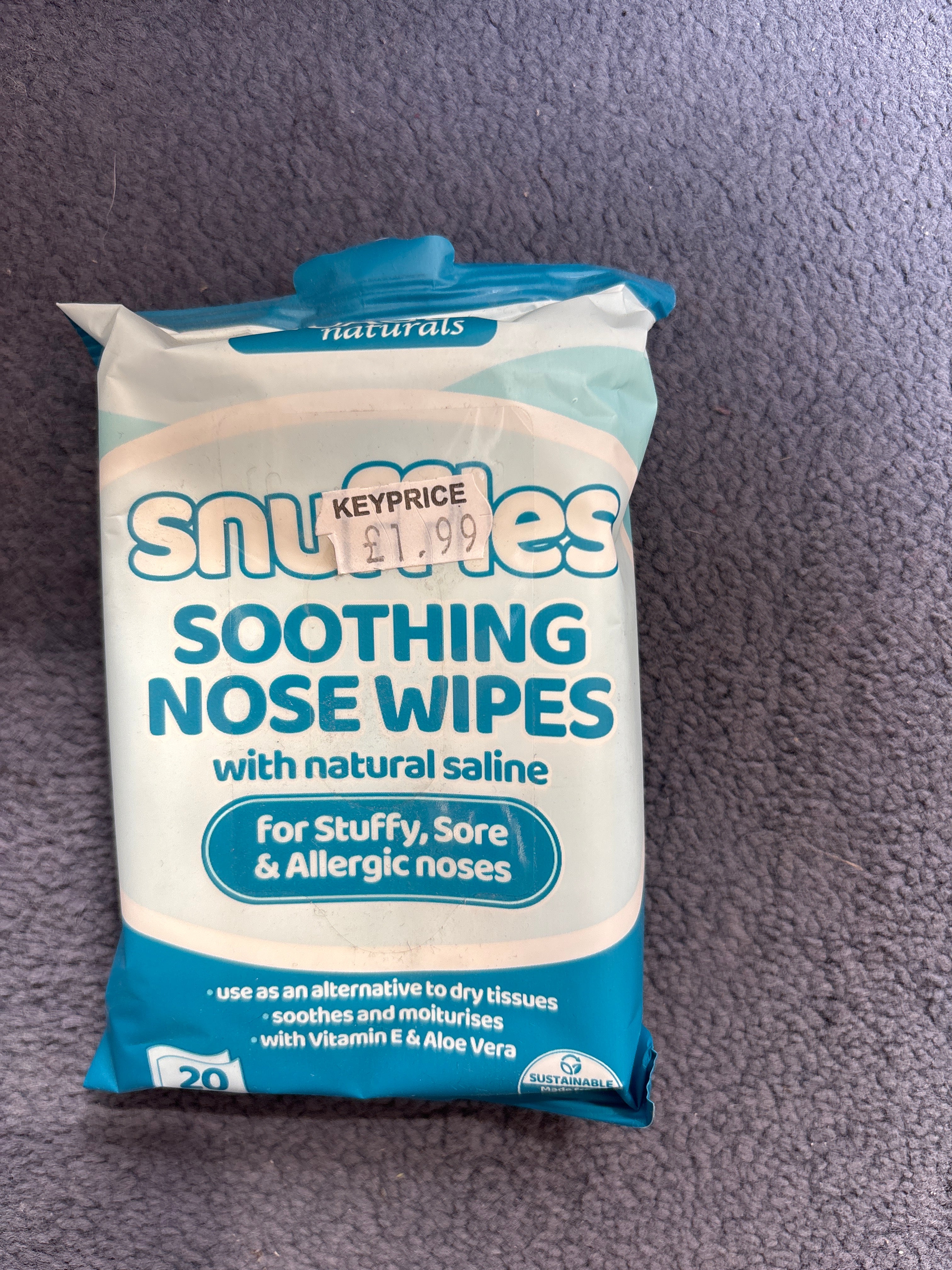 Snuffles soothing wipes – Sprinkle of Magic