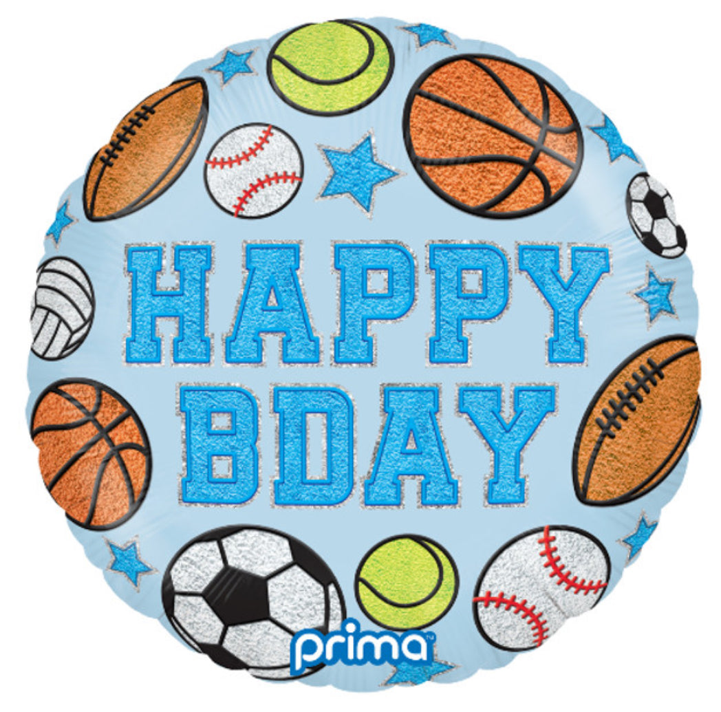 Happy Birthday Boy Patches Foil Balloon – Sprinkle of Magic