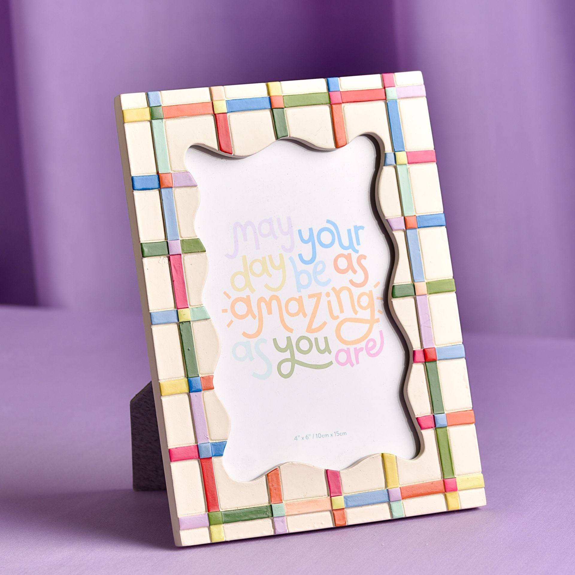 Raspberry Blossom Resin Photo Frame – Sprinkle of Magic