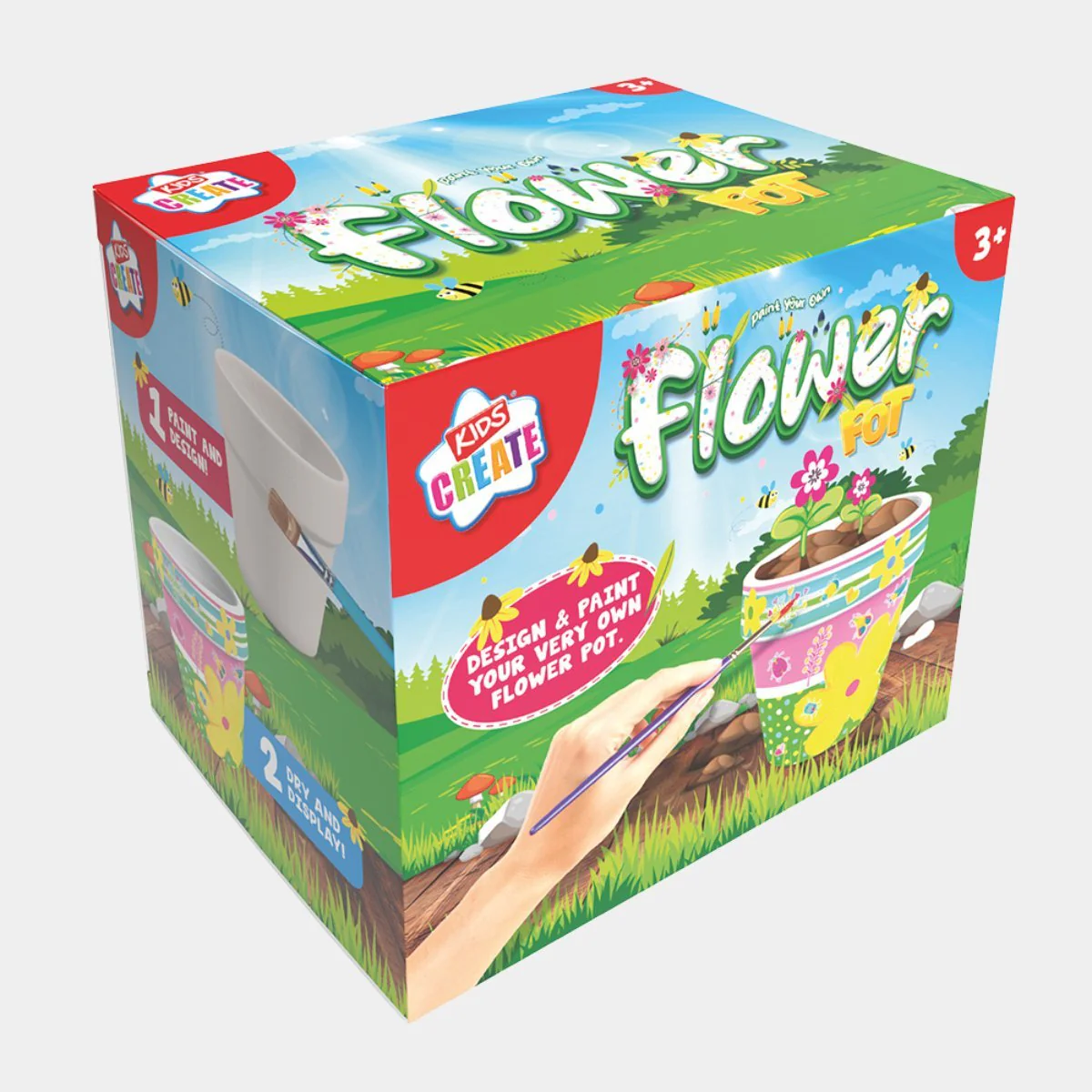 Paint Your Own Flower Pot – Sprinkle of Magic