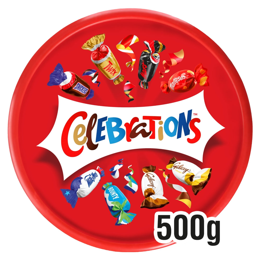 Celebrations Milk Chocolate & Biscuit Bars Sharing Tub – Sprinkle of Magic