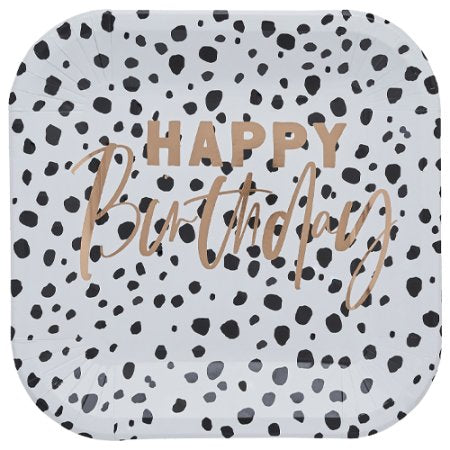 Dalmatian Birthday Paper Plates – Sprinkle of Magic