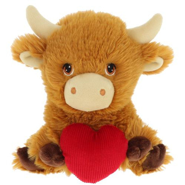 Highland Cow with Heart – Sprinkle of Magic