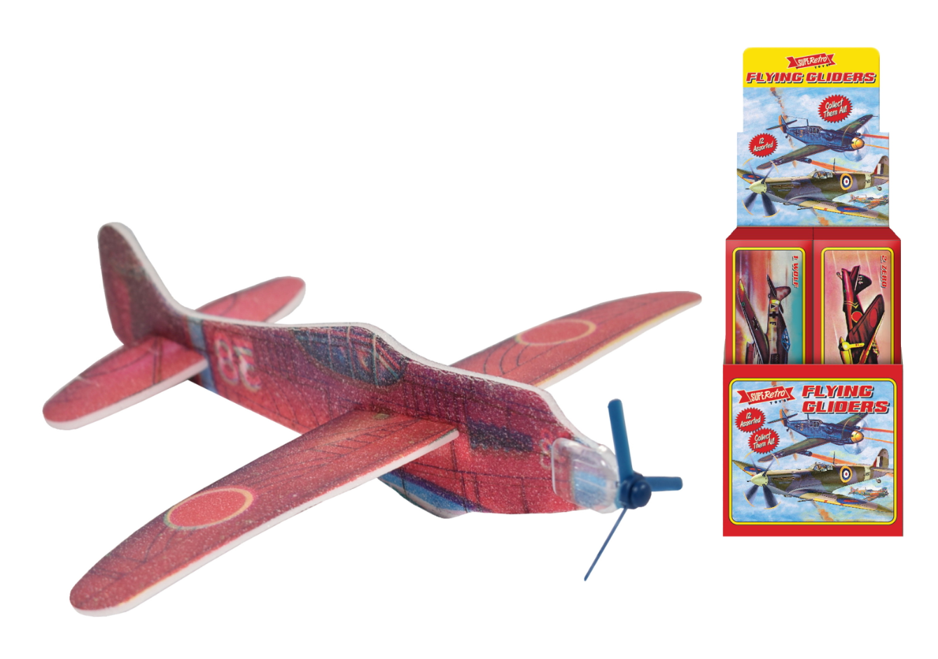 6" Flying Gliders "Retro" – Sprinkle of Magic