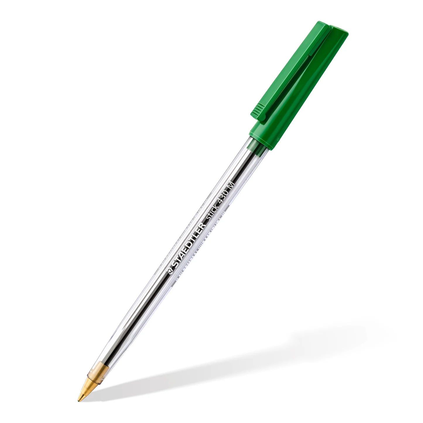 Staedtler Ballpoint Pen Medium Stick 430M Green (10 Pack) – Sprinkle of ...