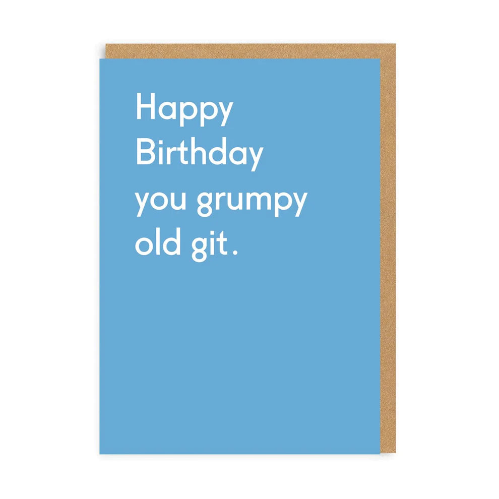 Grumpy Old Git Greeting Card – Sprinkle of Magic