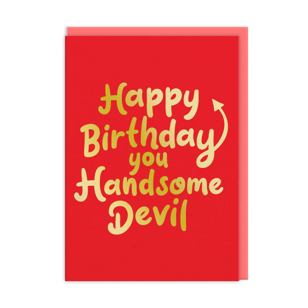 You Handsome Devil Birthday Card – Sprinkle of Magic