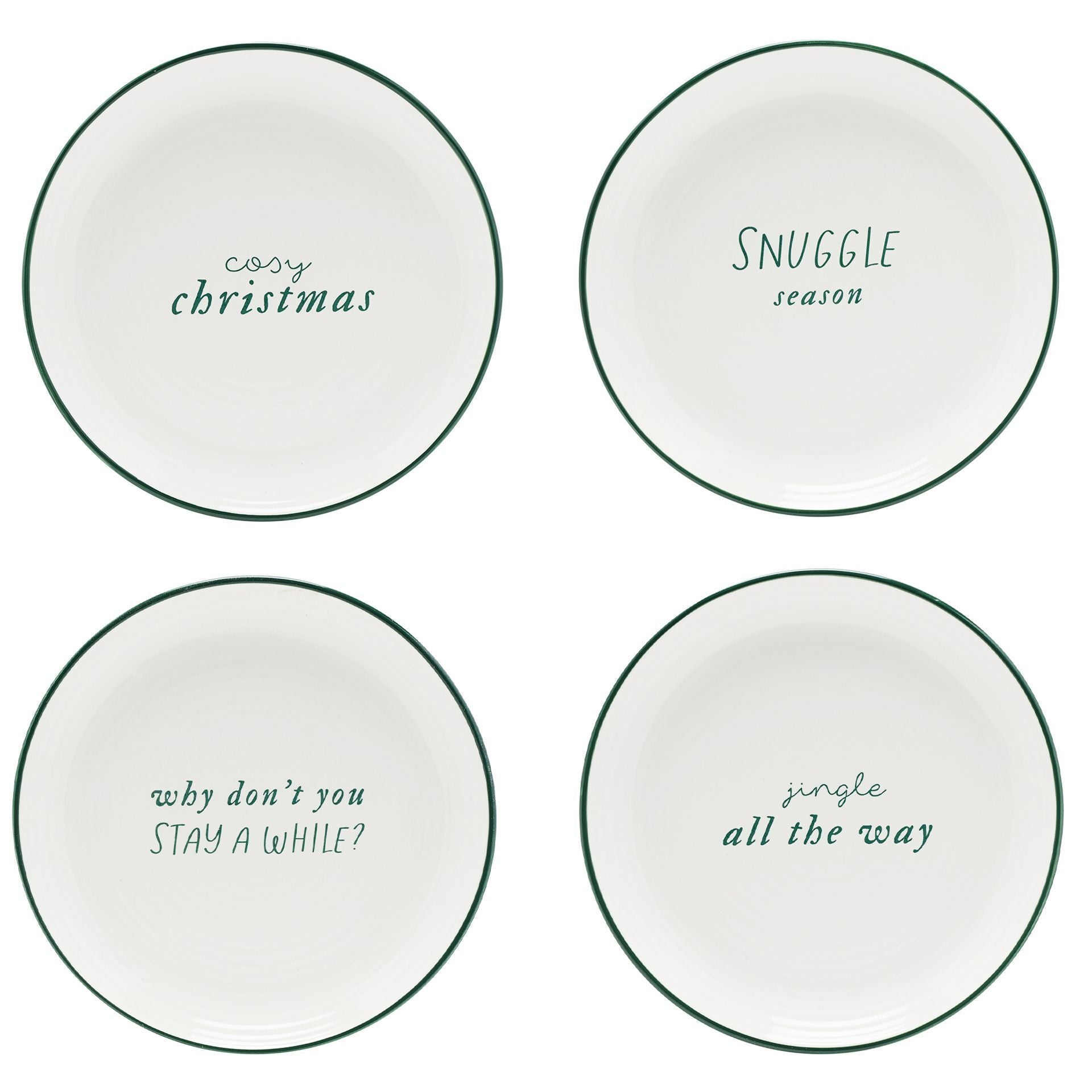 Small Christmas Plates – Sprinkle of Magic