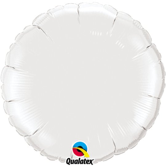 White Round Balloon – Sprinkle of Magic