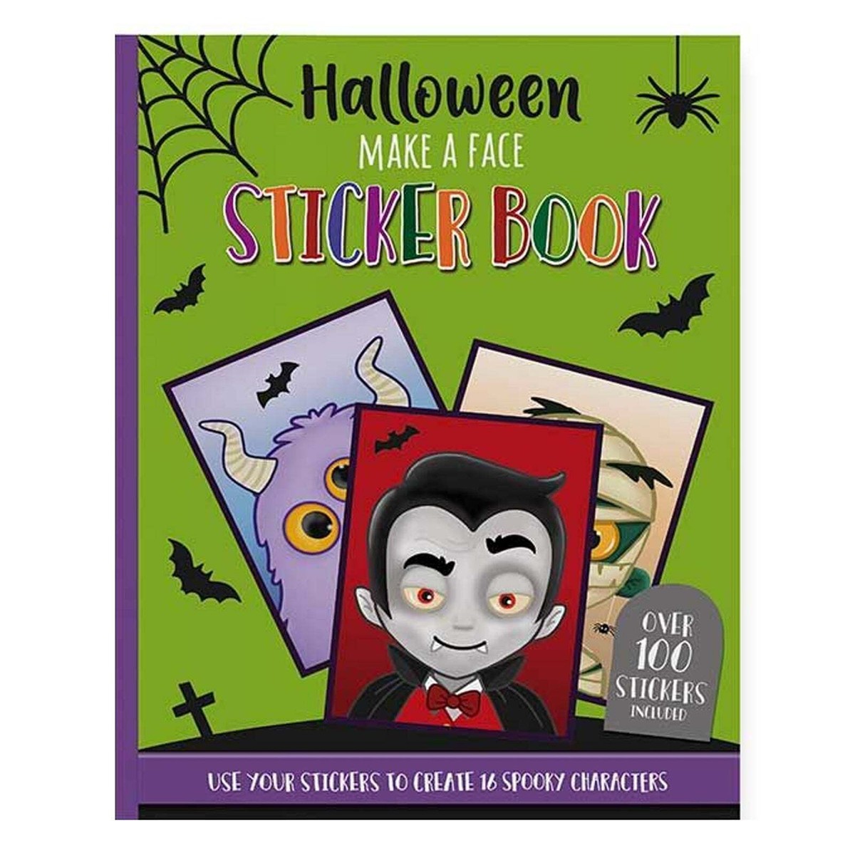 Halloween Make A Face Sticker Book – Sprinkle of Magic