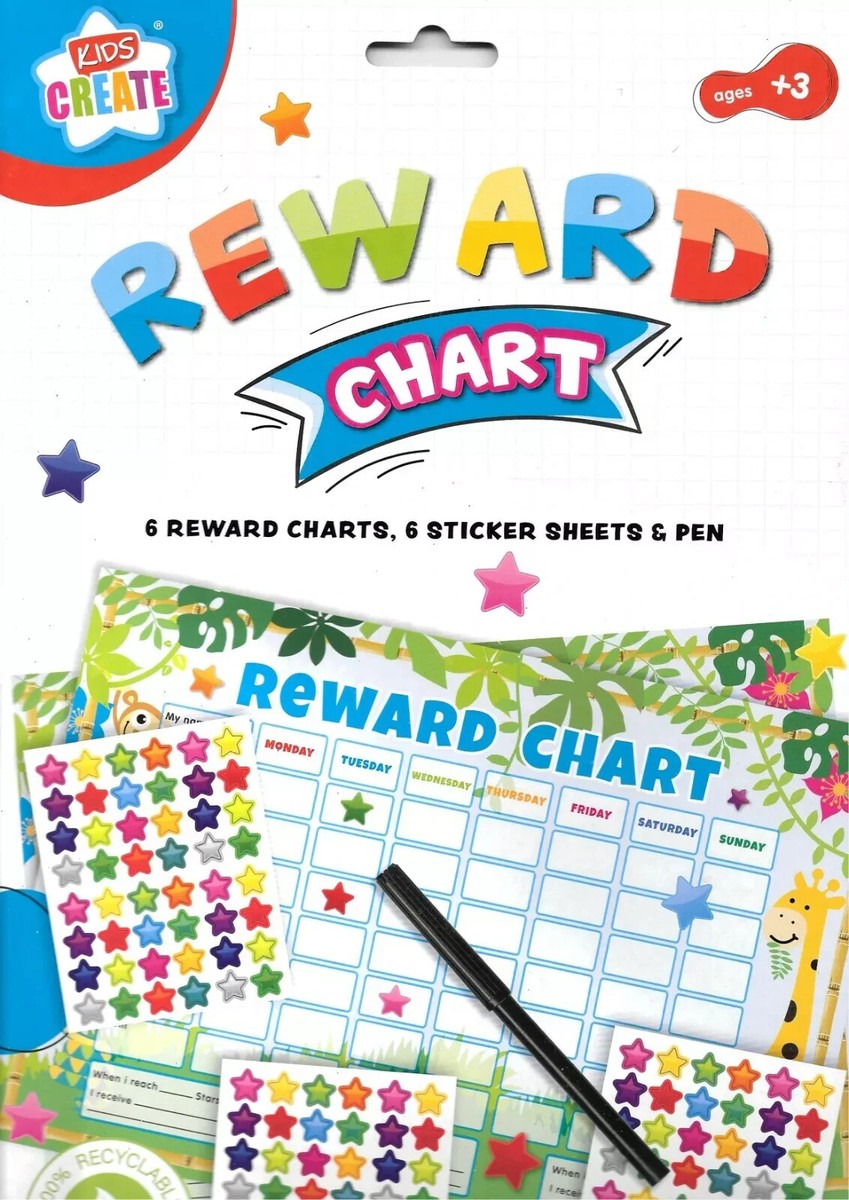 Kids Create Rewards Chart – Sprinkle of Magic