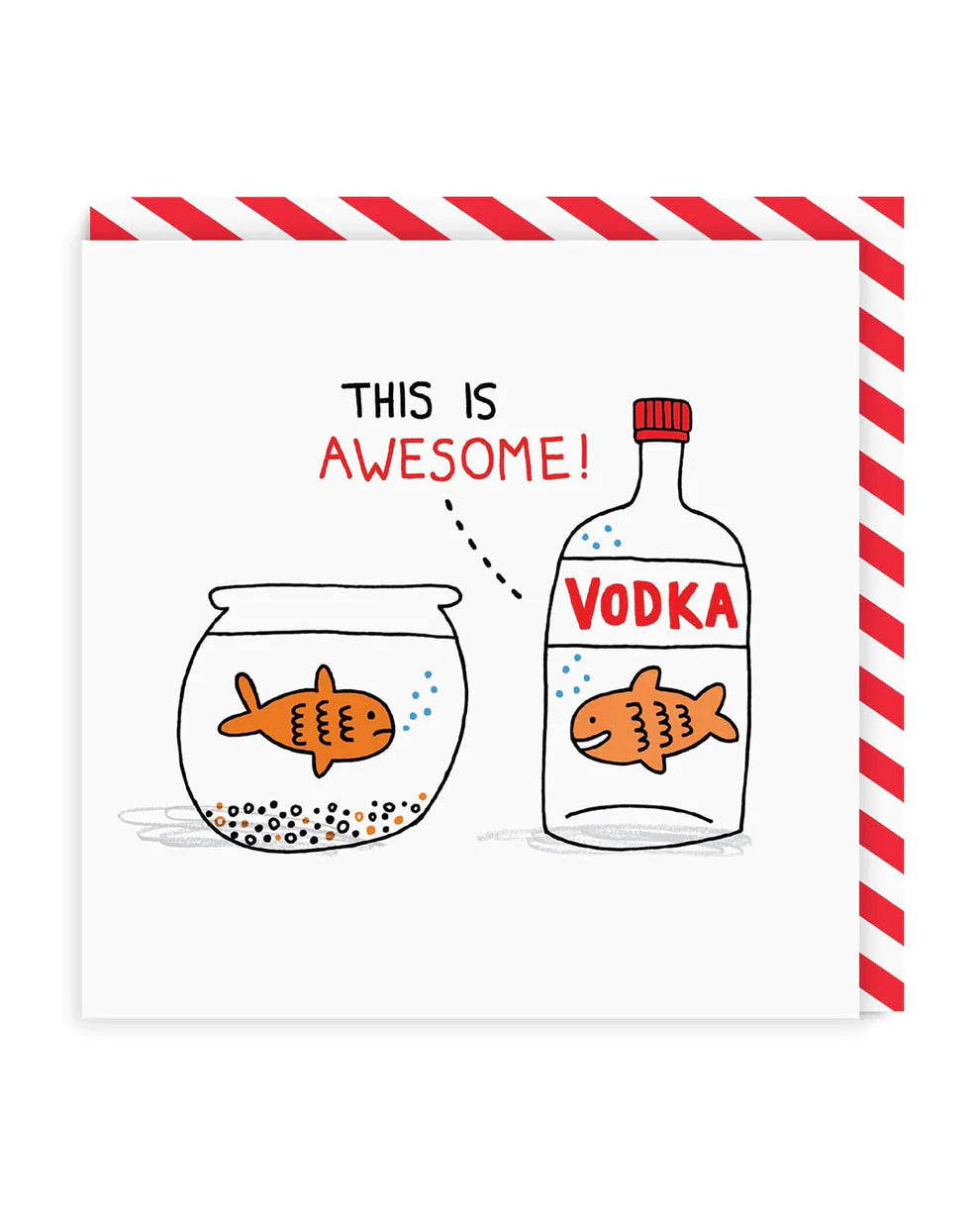 Vodka Goldfish Card – Sprinkle of Magic