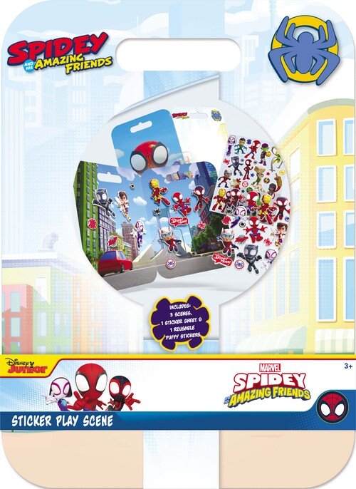 Spidey & Friends Sticker Play Scene – Sprinkle of Magic