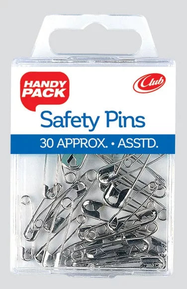 CLUB HANDY PACK SAFETY PINS – Sprinkle of Magic