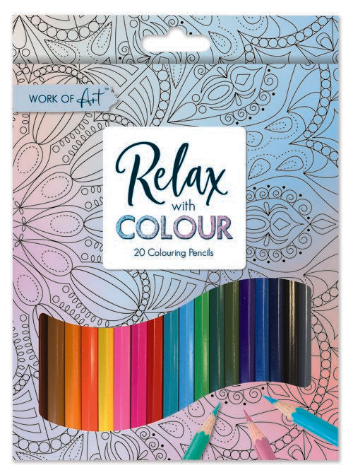 Work of Art 20 Full Length Colouring Pencils – Sprinkle of Magic