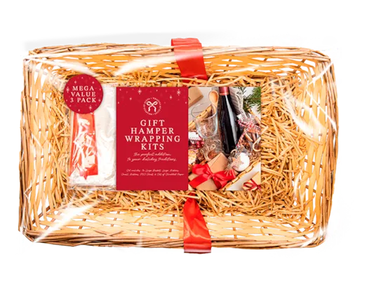 3 Large Hamper Wrapping Kits 47cm x 29cm – Sprinkle of Magic