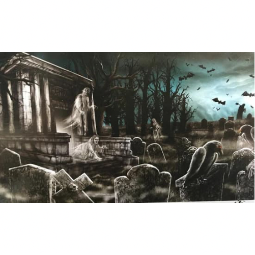5ft Graveyard Banner – Sprinkle of Magic