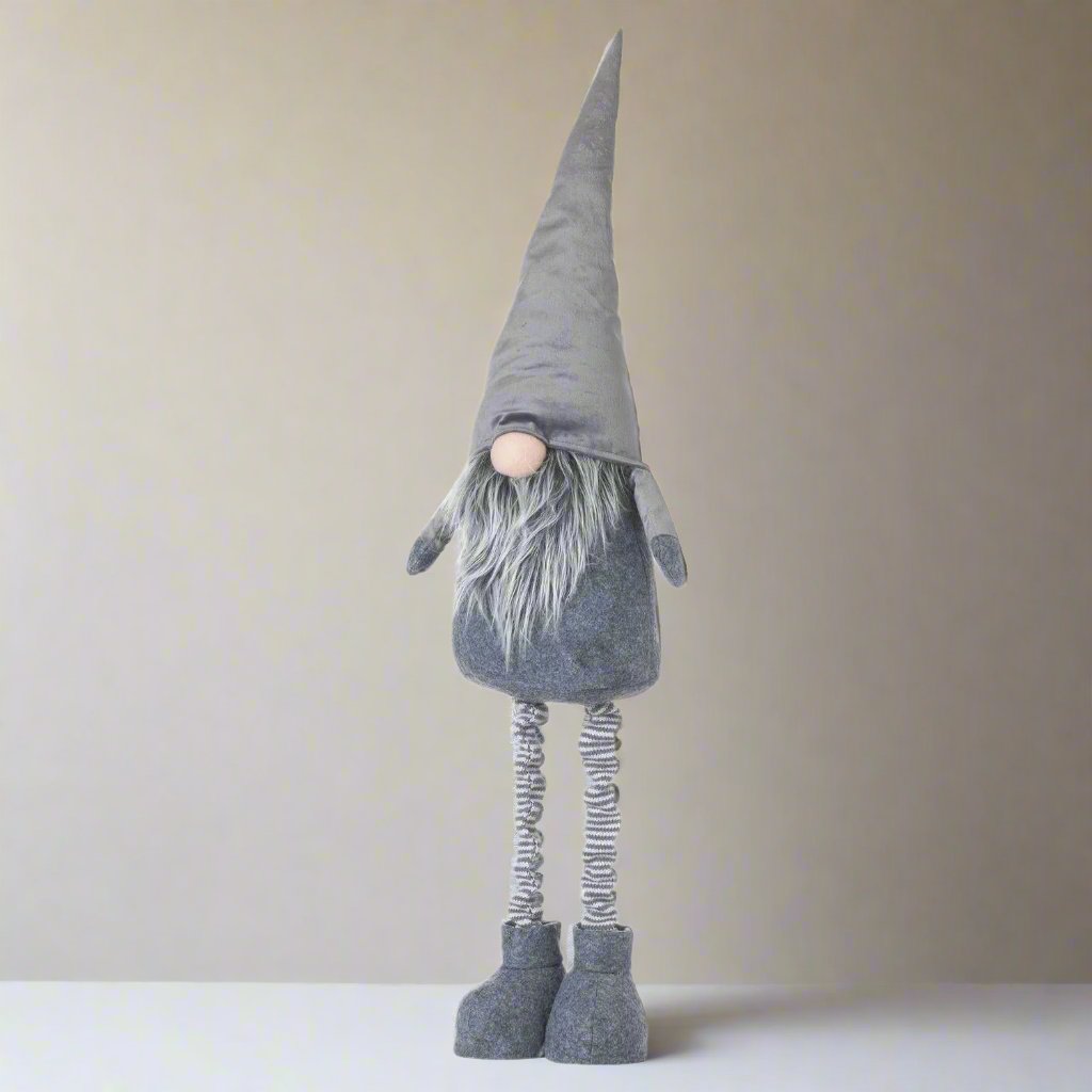 Tall Extendable Grey Velvet Gonk – Sprinkle of Magic