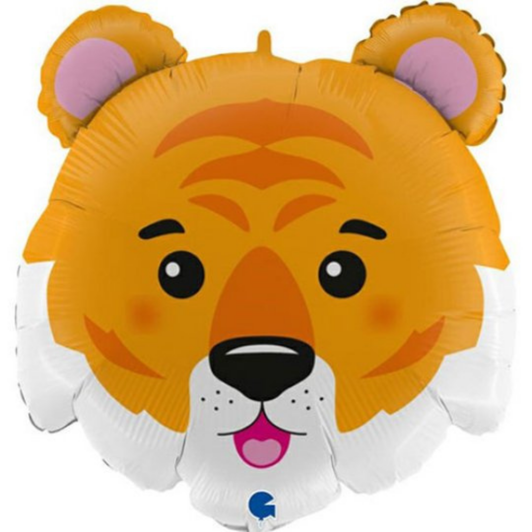 Tiger Head Supershape Balloon – Sprinkle of Magic